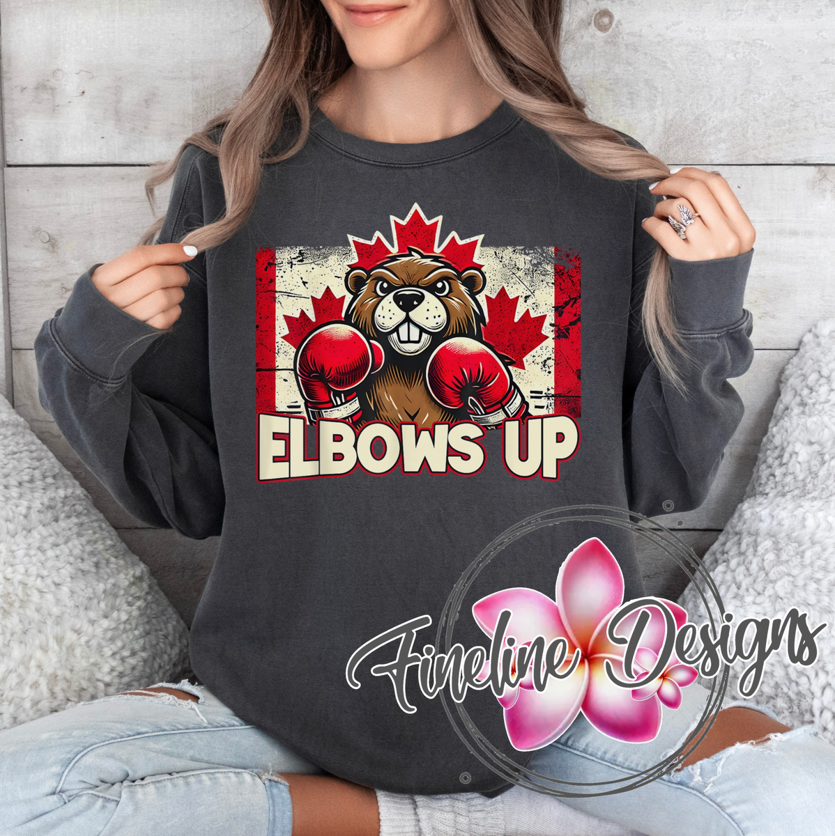 Elbows Up Canada – Fineline Designs Inc.